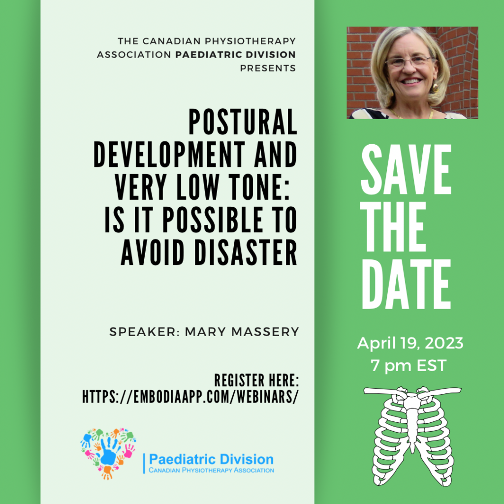 Postural Development and Very Low Tone - Canadian Physiotherapy Association
